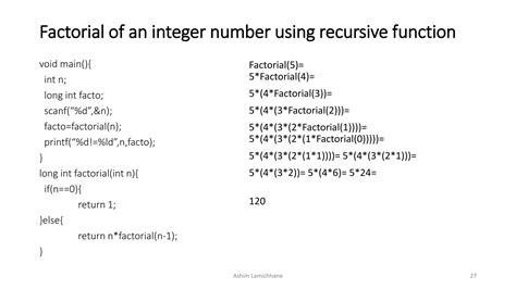 The Stack And Recursion Pptx