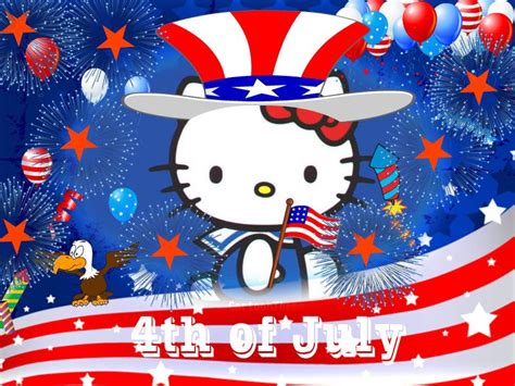 Patriotic Hello Kitty Wallpaper