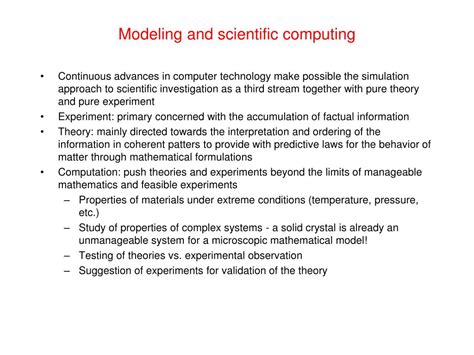PPT Introduction To Multiscale Modeling With Applications PowerPoint Presentation ID