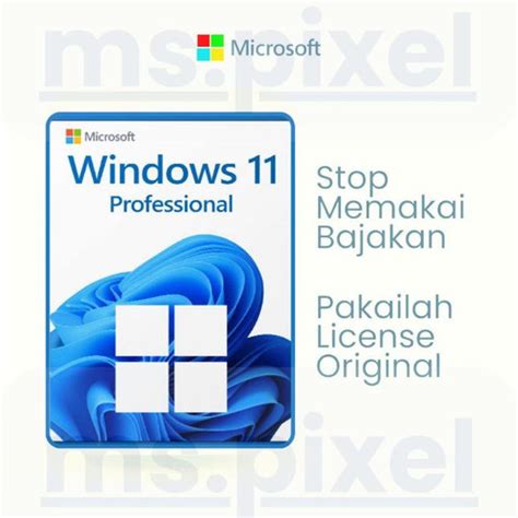 Jual Lisensi Windows 11 Professional Original Retail Lifetime Full Garansi Jakarta Selatan