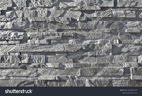 Black Stone Cladding Texture