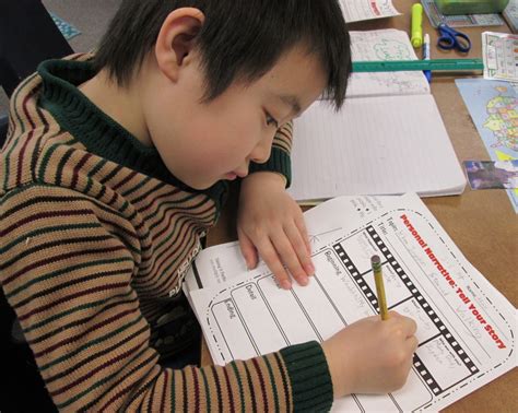 Graphic Organizers For Personal Narratives Scholastic