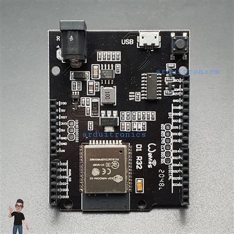 Wemos D1 Esp32 Wi Fi Bluetooth Uno บอร์ด Esp 32 Micro Arduino Raspberry Pi Nodemcu Iot