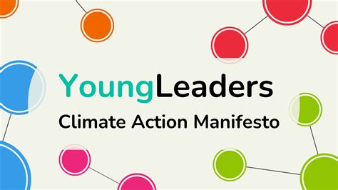 Young Leaders Climate Action Manifesto Oneplanet