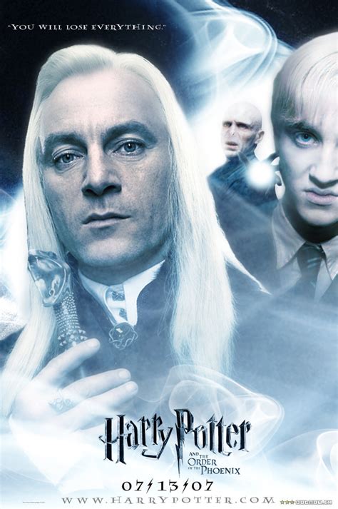 Lucius Malfoy Poster Lucius And Narcissa Malfoy Photo 22385493 Fanpop