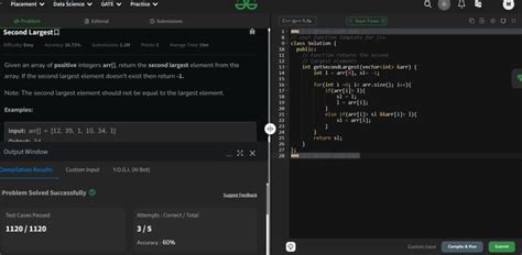 gfg160 geekstreak2025 160daysofdsa dsachallenge geeksforgeeks yash pandey