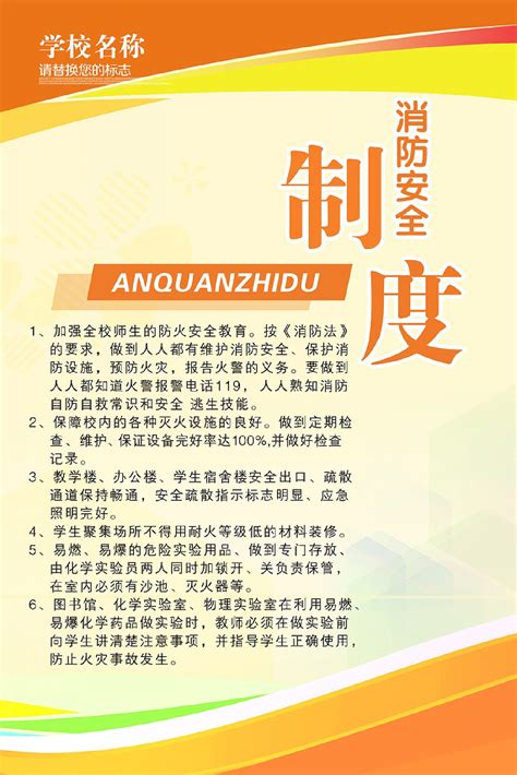中学生安全行为制度规范标准展板三级甲部队 站酷zcool