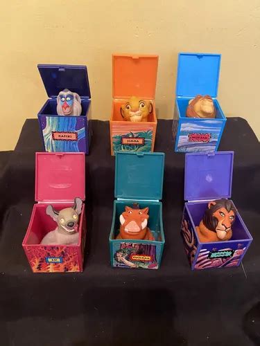 Rey León Disney Simba Scar Pumpa Colección Completa Vintage Mercadolibre