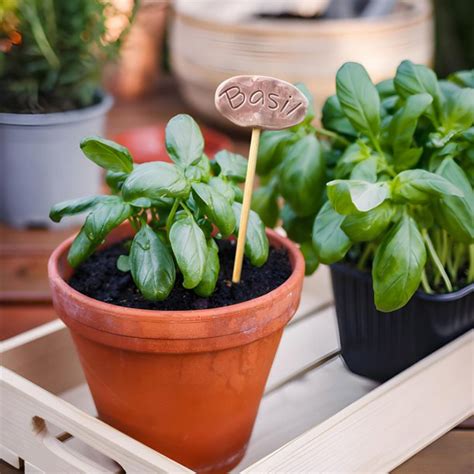 Hometrends 10 Herb Marker Basil Walmartca