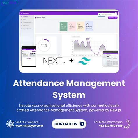 Snipbyte On Linkedin Attendance Management System Made With Next Js Mongo Db Live Preview