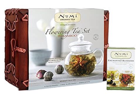 Numi Organic Teapot And 6 Flowering Tea T Set Expertly Chosen Ts