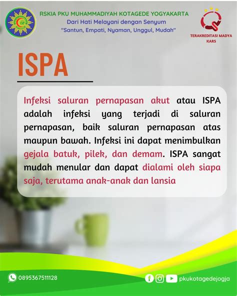Rubrik Edukasi “ispa” Rs Pku Kotagede