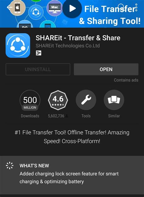 Shareit App Has Added Lockscreen Malwareadware Android