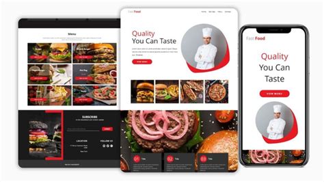 Responsive Fast Food Web Design Using Html And Css A Step By Step Tutorial Designing For