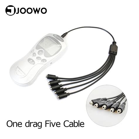 One Drag Five Cable For Electric Shocks Kit Accessories Adult Sex Toy