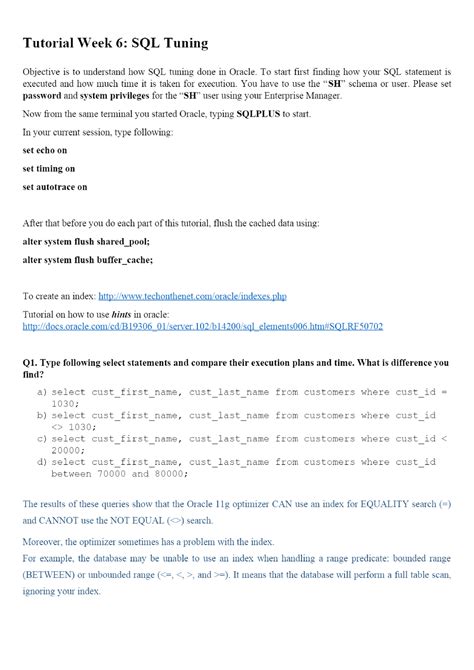 Tutorial Week 6 Soln Hints Updated KIT712 Data Management Technology