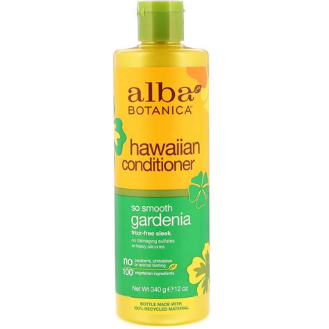 Alba Botanica Gardenia Hydrating Hair Conditioner 12 Fl Oz 350 Ml