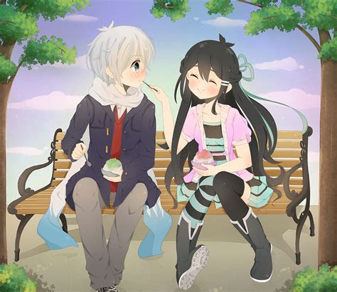 Indirect Kiss By Lneko Hime On Deviantart