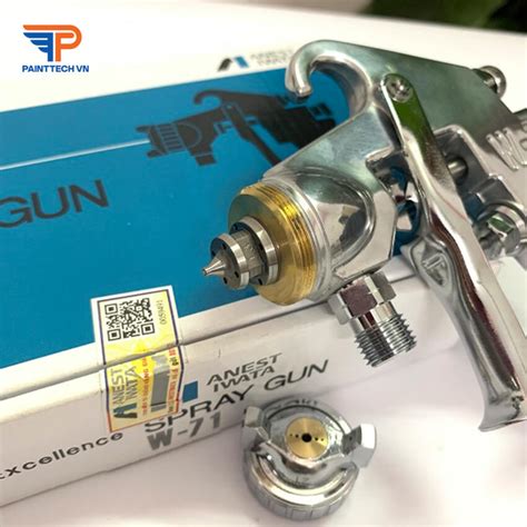 Súng phun sơn W S Chính Hãng Giá tốt Ứng dụng đa dạng Painttech VN
