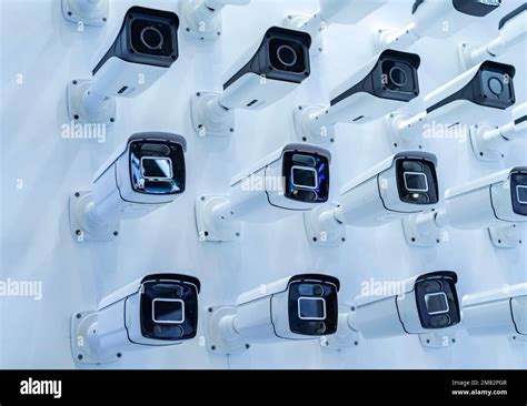 Collection Of Different Control Recording And Inspection Electronic Cameras Protection Property