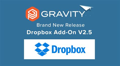 Dropbox Add On 25 Update Gravity Forms