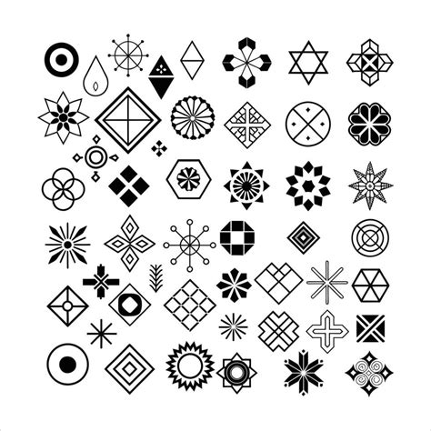 Abstract Geometric Design Element 55541480 Vector Art At Vecteezy