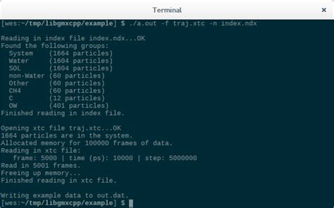 Libgmxcpp Libgmxcpp Documentation