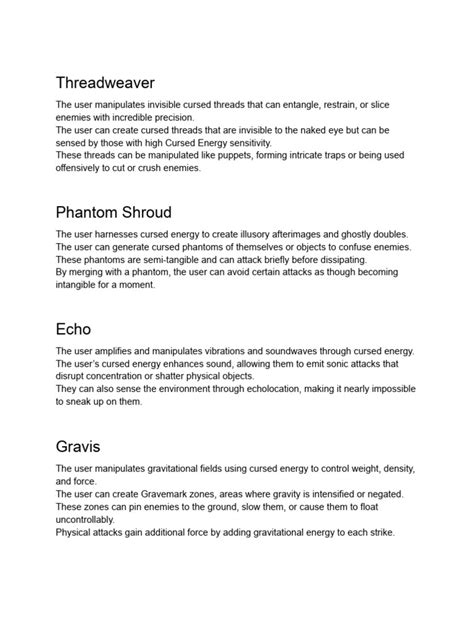 Curse Techniques Pdf