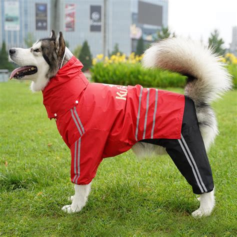 狗狗雨衣大型犬全包四腳防水雨披寵物衣服分體套裝連帽小型犬秋冬狗狗雨衣 柯基雨衣 狗雨衣中大型犬 狗雨衣中型犬柴犬 寵物雨 露天市集 全