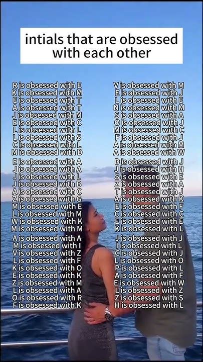 Intials That Are Obsessed With Each Other Foryou Fyp Initials Initial Youtube