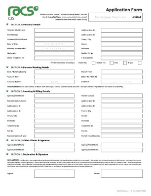 Fillable Online 3 CIS Application Fax Email Print PdfFiller