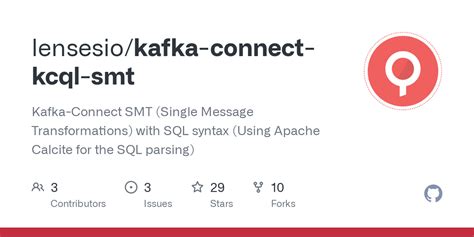 GitHub Lensesio Kafka Connect Kcql Smt Kafka Connect SMT Single