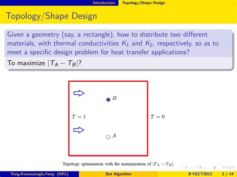bat algorithm for topology optimization in microelectronic applications