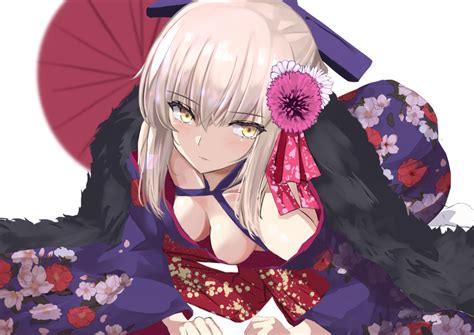 Safebooru Absurdres Artoria Pendragon All Blonde Hair Blush Breasts