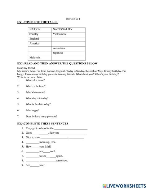 Unit1 2 3 4 Free Interactive Worksheets 1388101