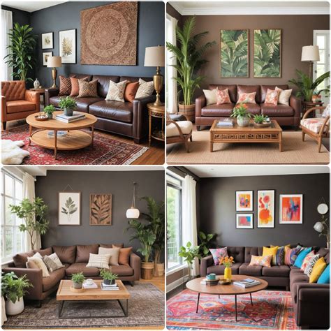 25 Dark Brown Couch Living Room Ideas For A Cozy Space