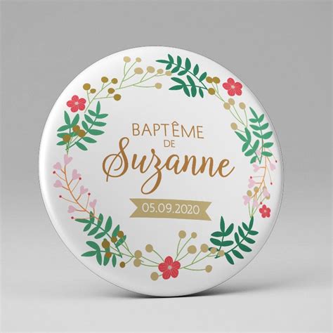 Baptême Cadeau souvenir invité Thème bohême
