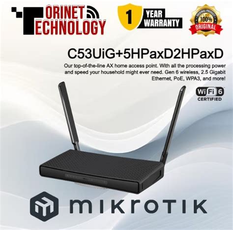 Jual Mikrotik C53uig 5hpaxd2hpaxd Hap Ax3 Jakarta Pusat Orinet Technology Tokopedia
