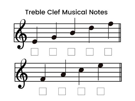 Music Notation Test Teaching Resources