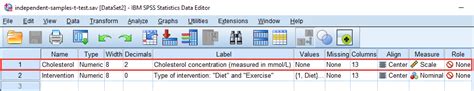 Independent Samples T Test Using SPSS Statistics Procedure