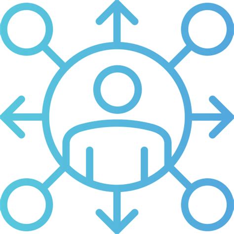 Connection Generic Gradient Icon