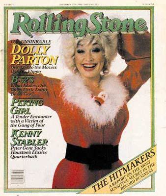Dolly Parton Rolling Stone Magazine 11 December 1980 Cover Photo