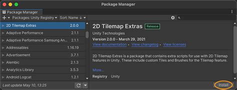 2D Tilemap Extras 2 0 Released For Unity 2021 1 Unity Engine Unity