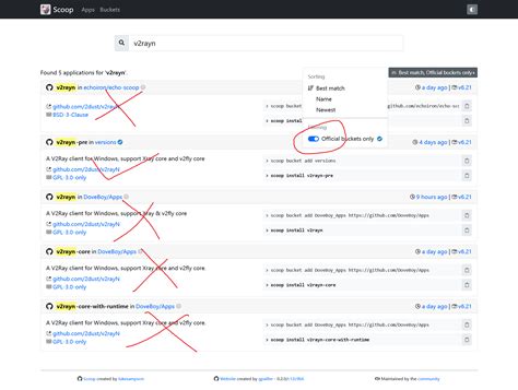 Bug Display Only Official Repository Function Not Working Properly