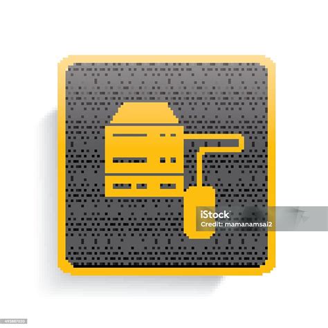 Ikon Database Pada Tombol Vektor Ilustrasi Stok Unduh Gambar Sekarang Basis Data Data