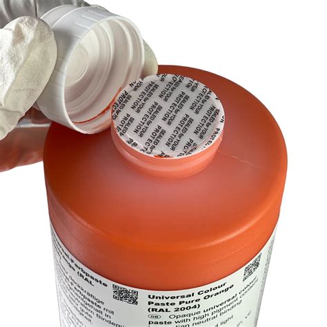 Universal Epoxy Colour Paste Pure Orange RAL 2004 R G Faserverbundwerkstoffe GmbH