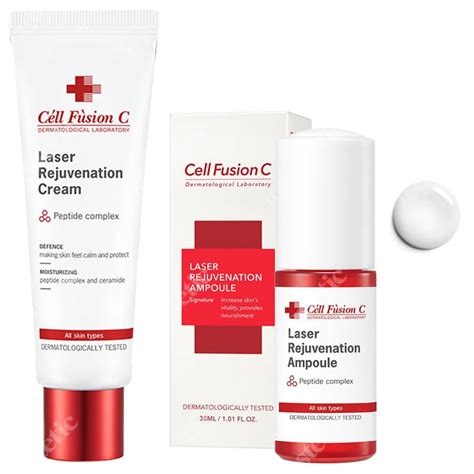 Cell Fusion C Laser Rejuvenation Set Zestaw Serum Regenerujące Po