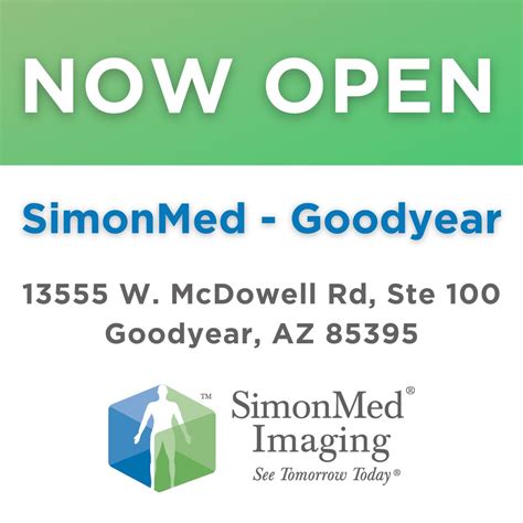 Simonmed Imaging On Linkedin Were Happy To Share That Simonmed Goodyear Is Now Open