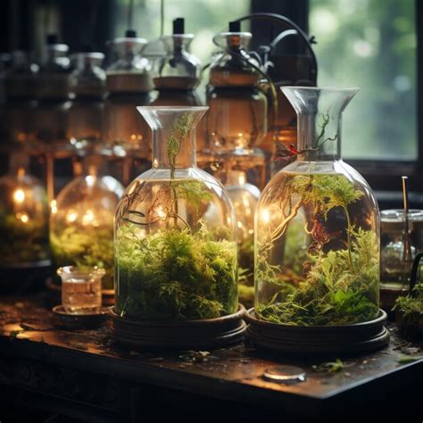 Premium Ai Image Experiment For Biotechnology With Chemistry Science