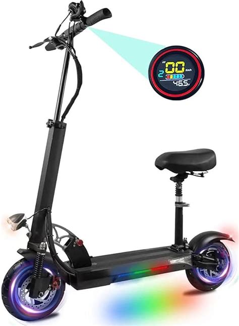 Amazon Com Electric Scooter Adults W Motor Up To Mph Miles V Battery Tires
